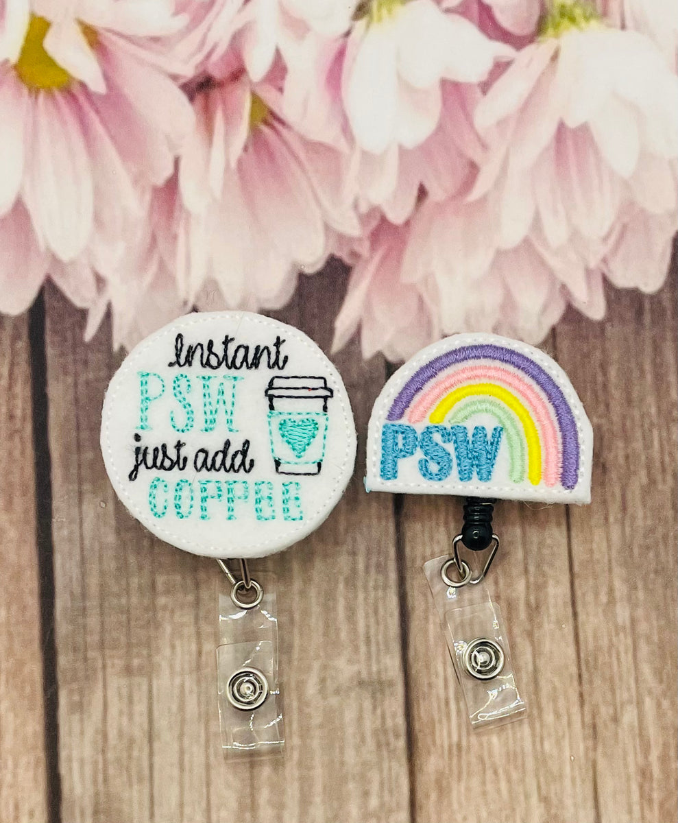 Psw badge set – tabbycatclips