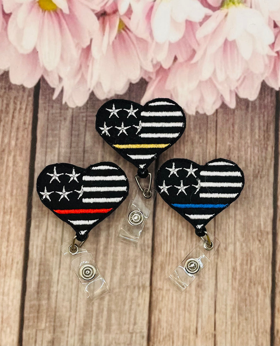 Emergency services badge reel – tabbycatclips